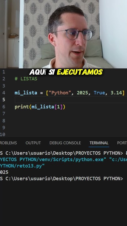 Día 4 de 13 – Aprende Listas en Python en 2 minutos #python #programacion #codigo #aprendepython ...