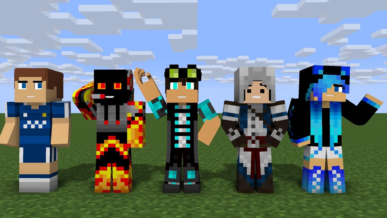 Facial Rigs (Minecraft Test Animation) - YouTube