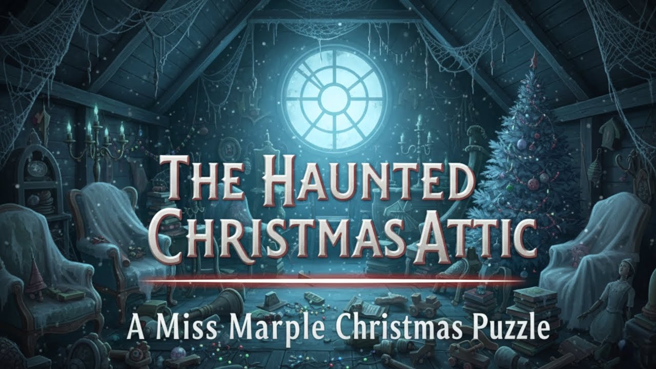 The Haunted Christmas Attic | A Miss Marple Christmas Puzzle - YouTube