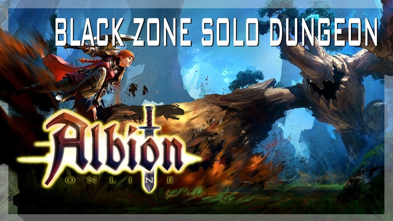 Albion Online | T5 Black Zone Solo Dungeon - YouTube