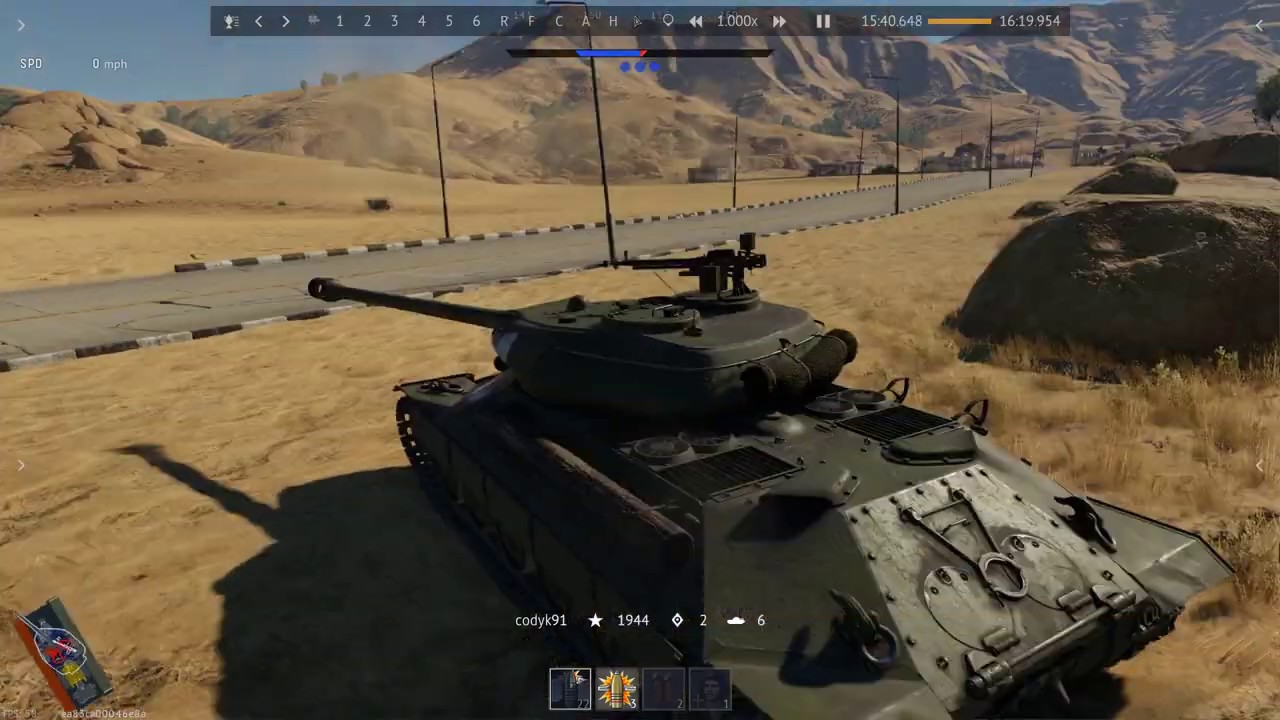 [War Thunder] Dropping in on an Strv 81 - YouTube