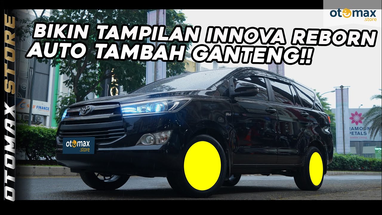 Modifikasi Innova Reborn, Pakai Velg Lenso 96M Original Auto Tampil ...
