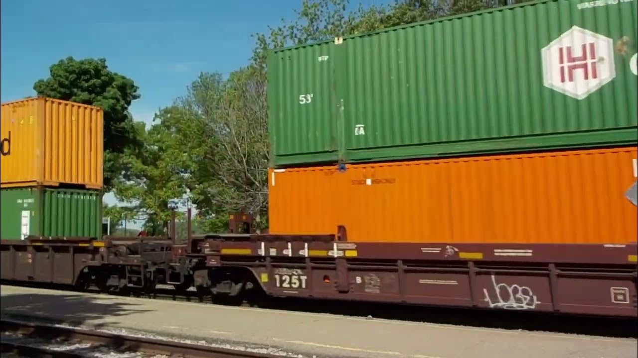 CP 8715 w/CPKC 148 Intermodal 5/28/23 - YouTube