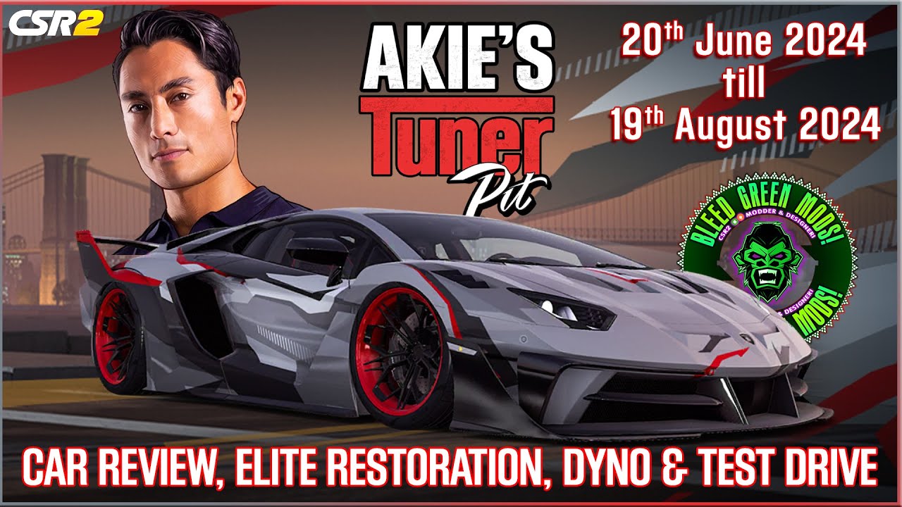 CSR2 | Akie's Tuner Pit | Elite Tuner - YouTube