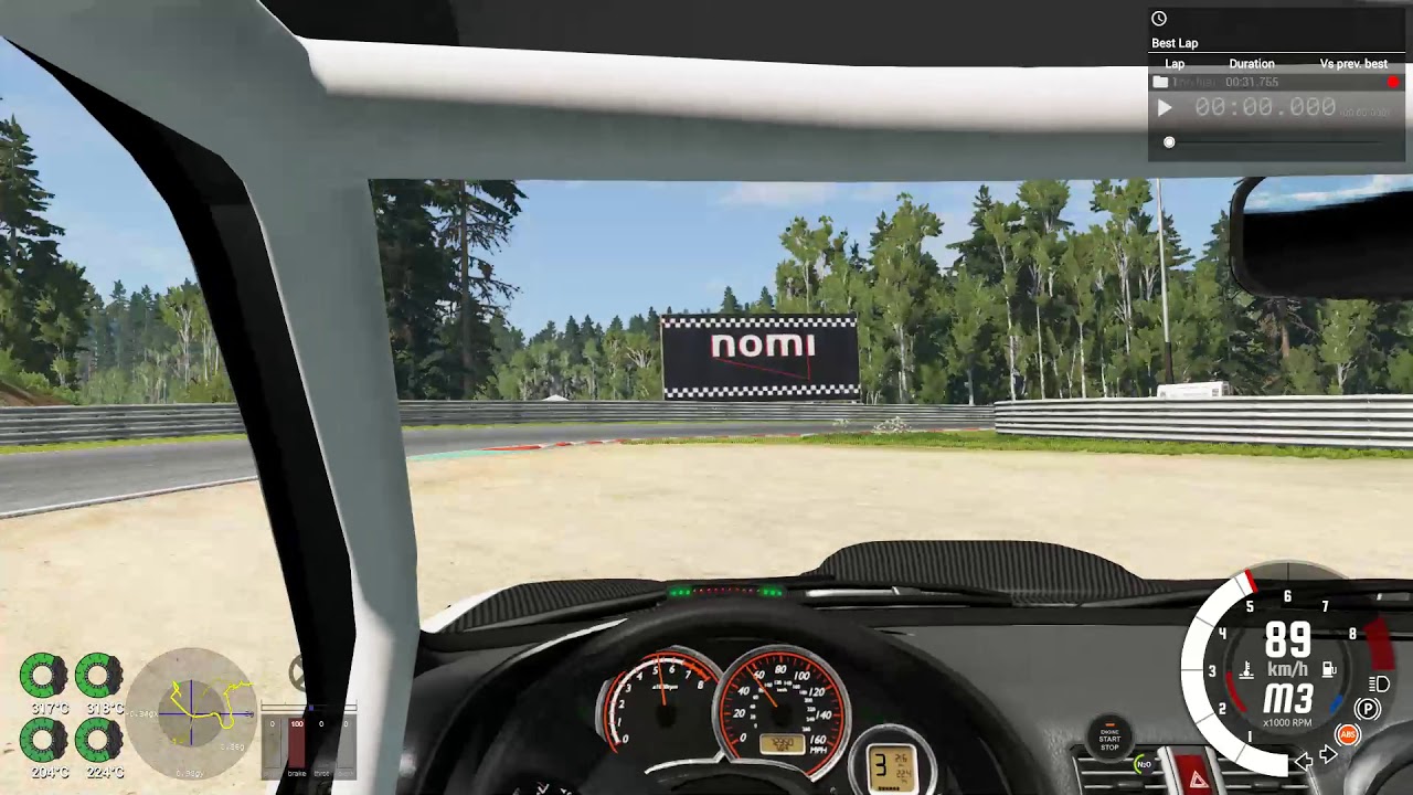 Hirochi Raceway -- Medium Race Circuit -- WR 1m05s790ms - YouTube