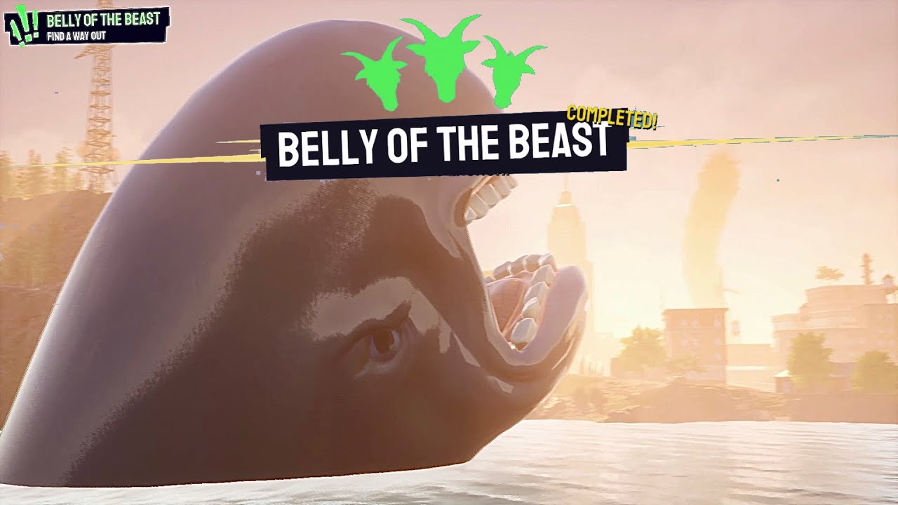 Goat Simulator 3 Belly of the Beast EASY METHOD - Secret Event - YouTube