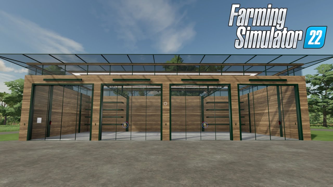 FS22 - Landbauer Agrocenter - Farming Simulator 2022 Placeable Building ...