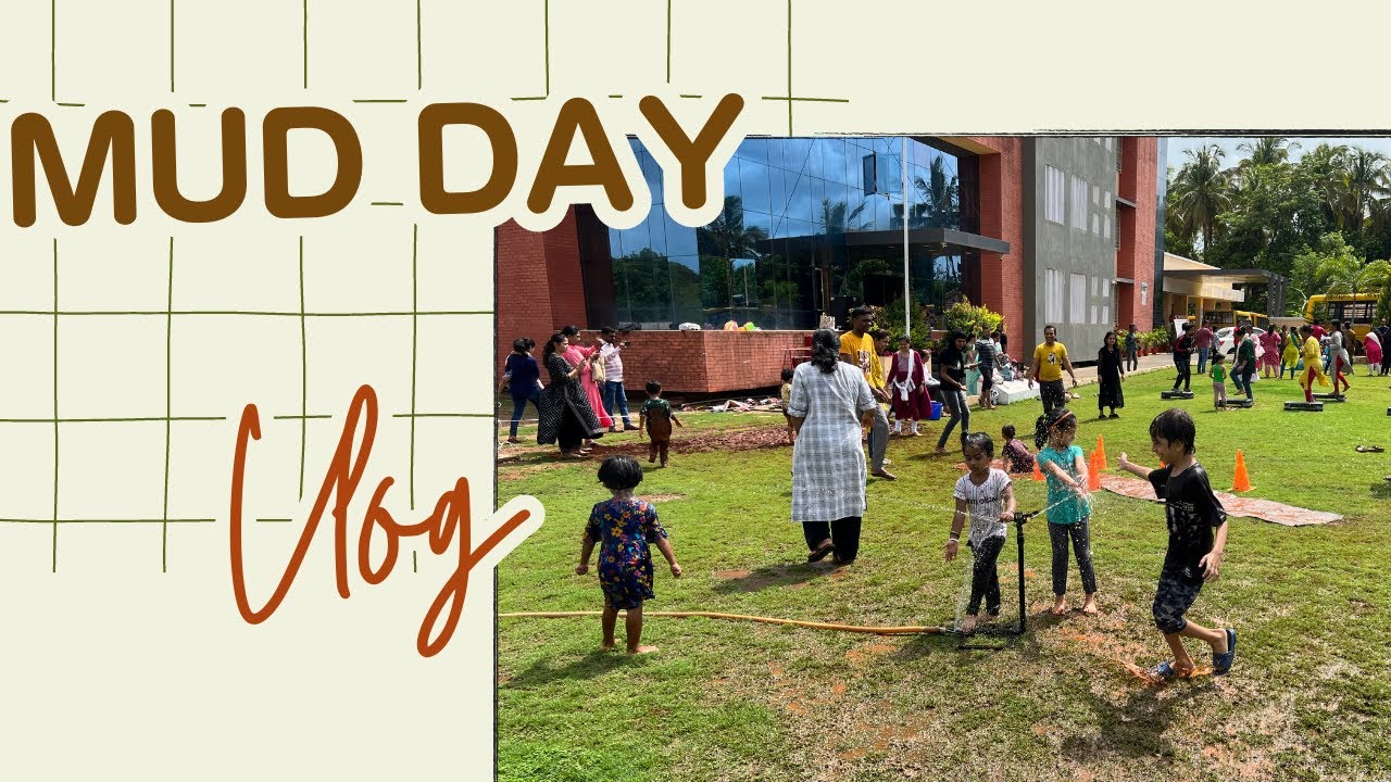 🔷International Mud day celebration at Podar Jumbo Kids 2023 | Podar ...