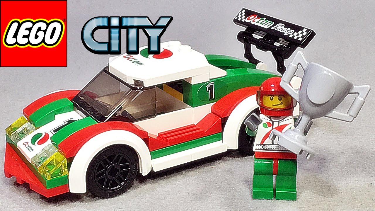 LEGO 시티 레이스카 60053 레이싱 자동차 조립 리뷰 LEGO CITY RACE CAR - YouTube