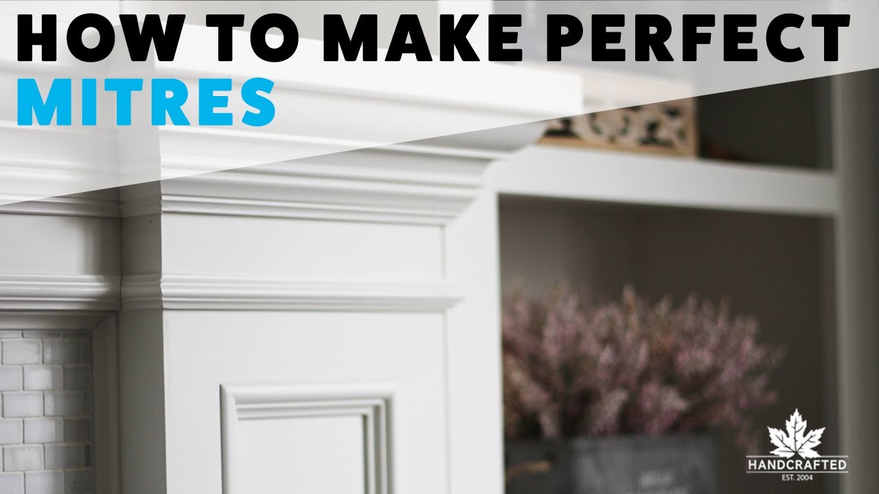 How To Make Perfect Mitres - YouTube