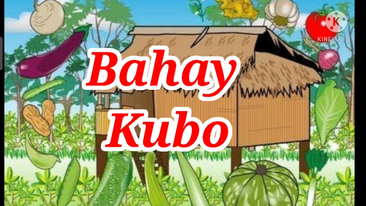 BAHAY KUBO Song with lyrics - YouTube