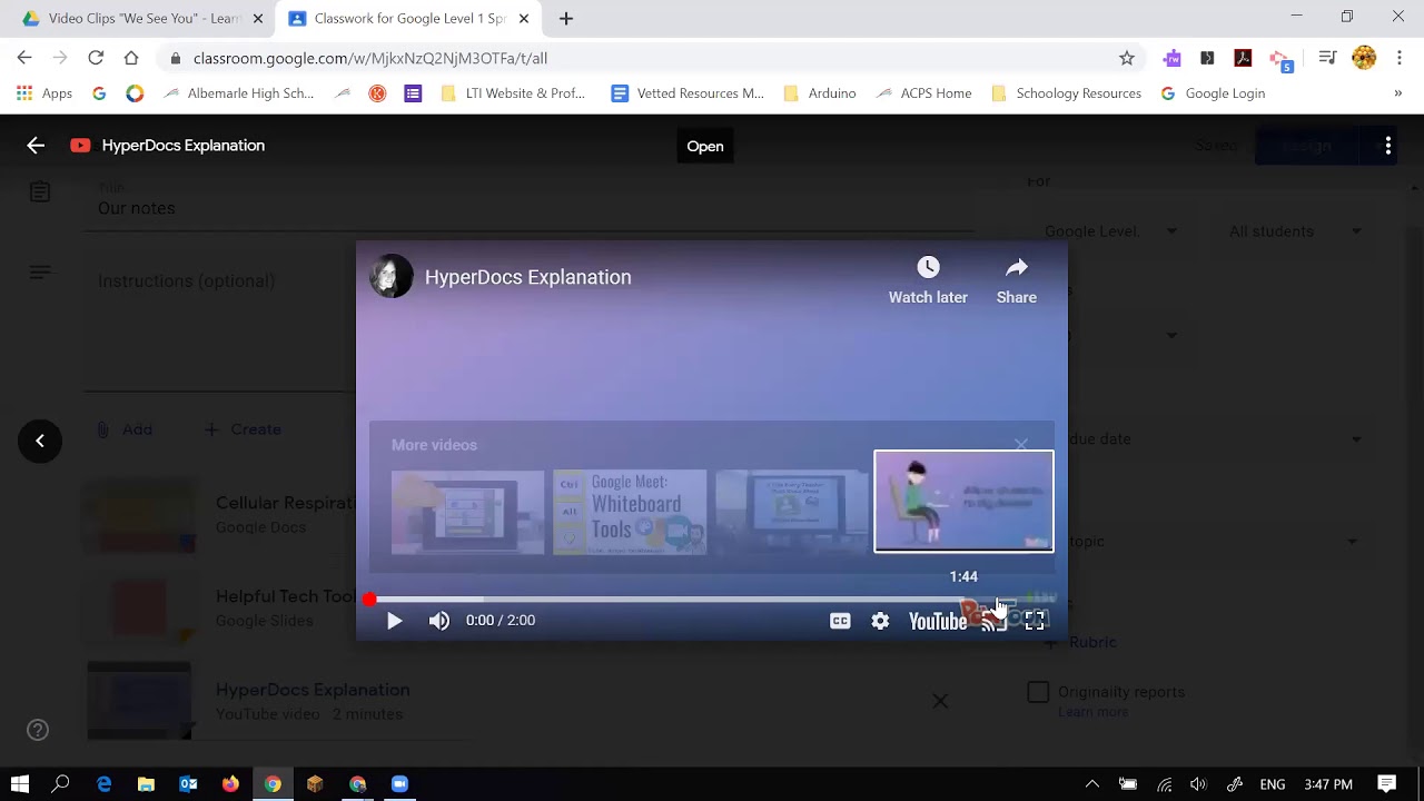 Classroom 201 April 30 - YouTube