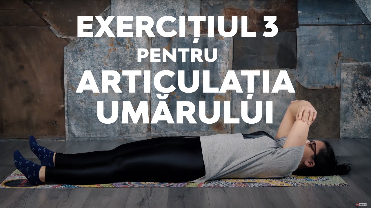 Exercițiul 3 pentru articulația umărului - Metode Eficiente pentru ...