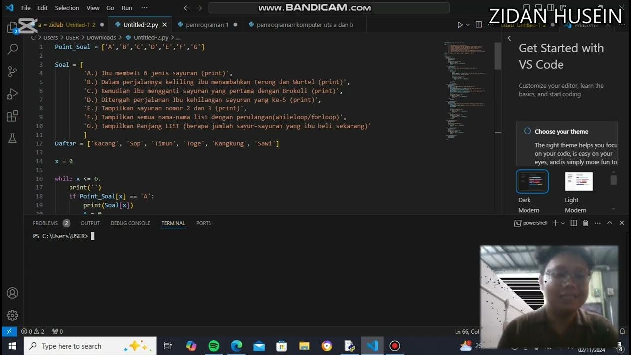 UTS PEMROGRAMAN KOMPUTER - YouTube