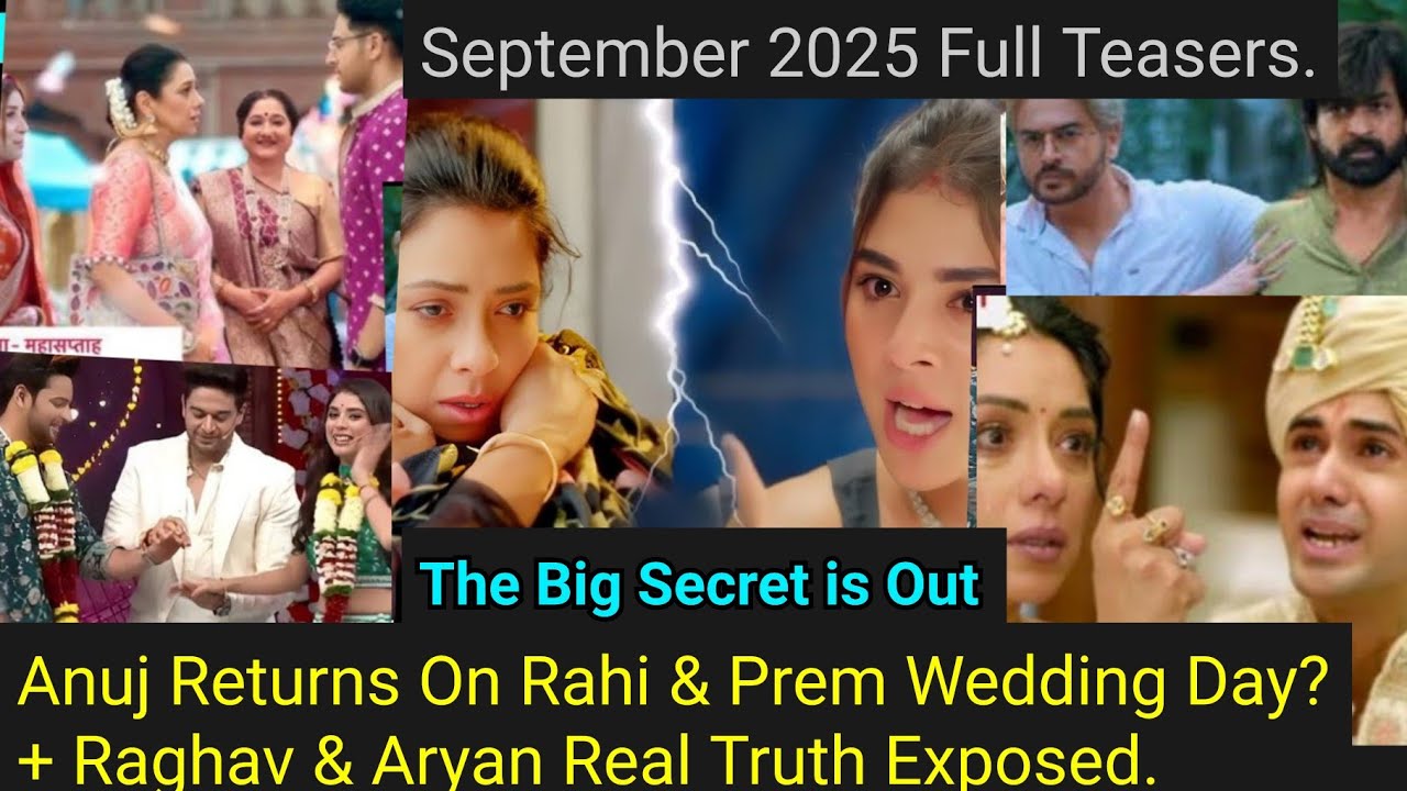 Anupama Starlife September 2025 Full Teasers Video Update in English ...