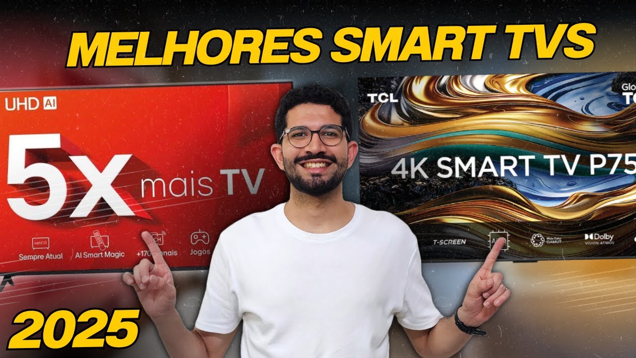 TOP 3 Melhores TVs Custo Benefício de 2025 | QUAL TV COMPRAR - YouTube