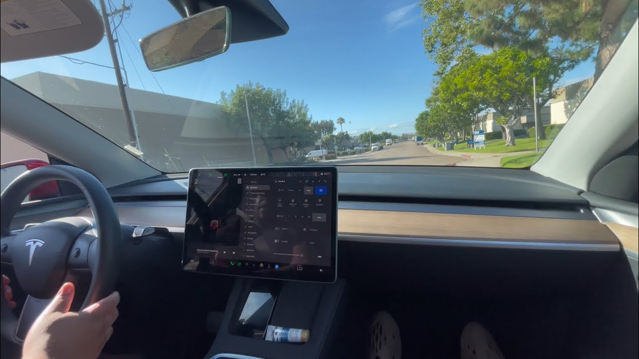 Tesla model y high speed test! 128mph! - YouTube