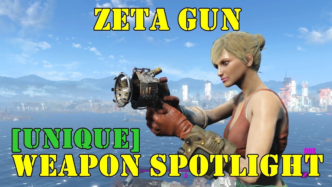 Fallout 4: Weapon Spotlights: Zeta Gun - YouTube