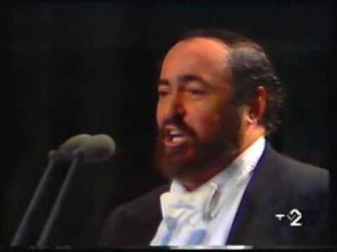L. Pavarotti -La Mia Canzone Al Vento - TRT Yayını - VHS Arşivi