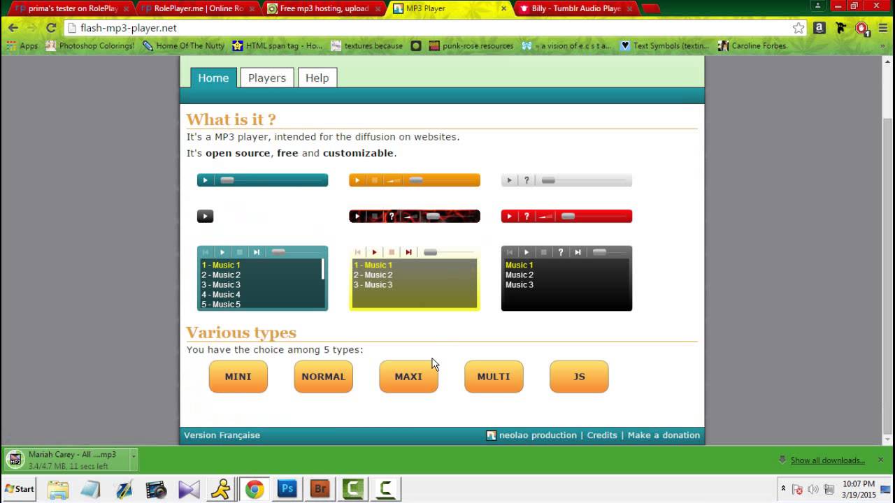 Music Player Tutorial - YouTube