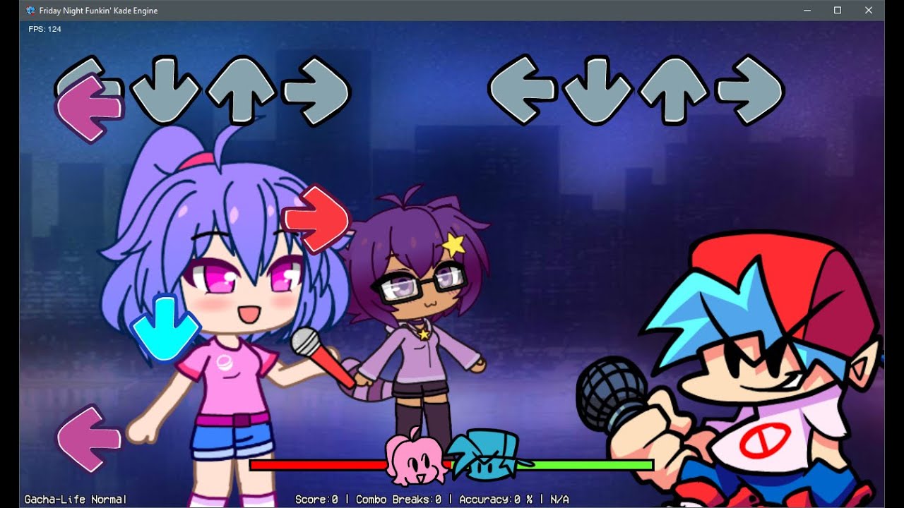 Gacha Mood FNF - YouTube