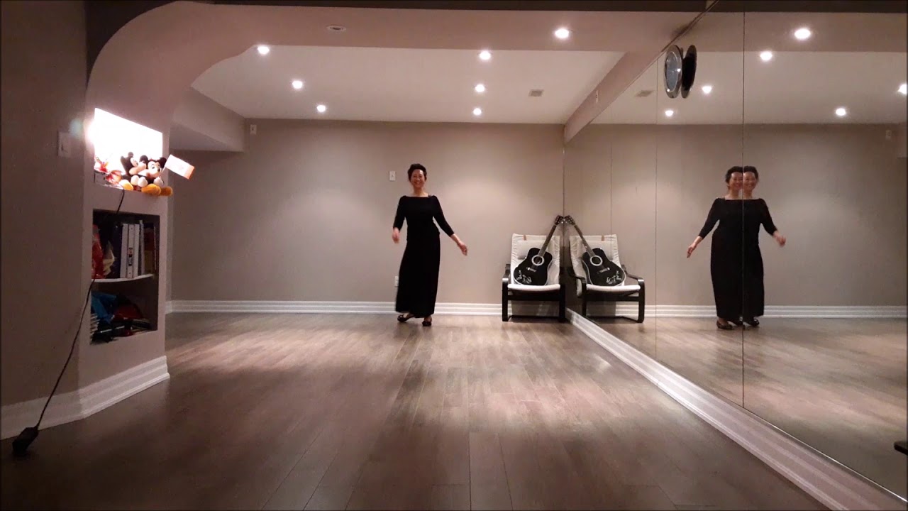 In Mexico line dance (dance & teach) - YouTube