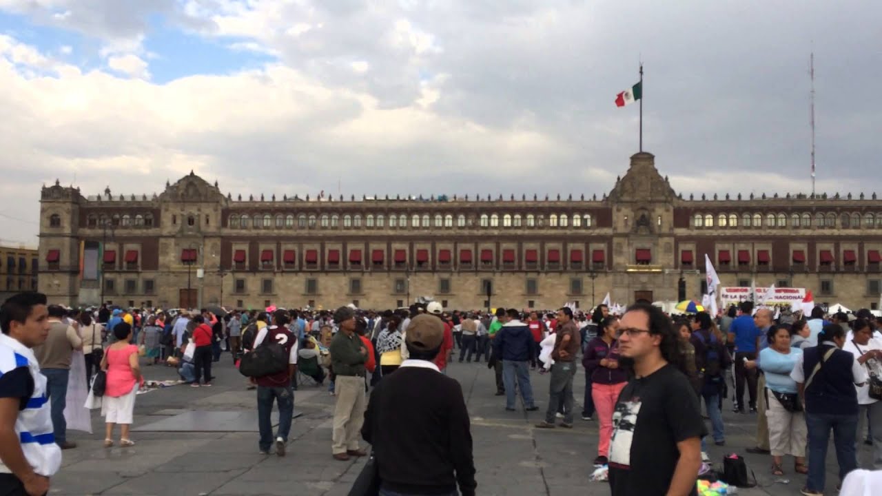 Historic center of Mexico City - YouTube