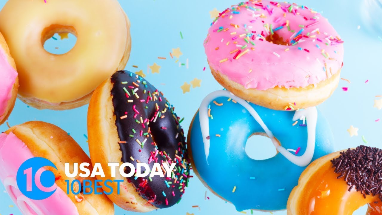 These are America's top 10 favorite doughnut flavors | 10Best - YouTube