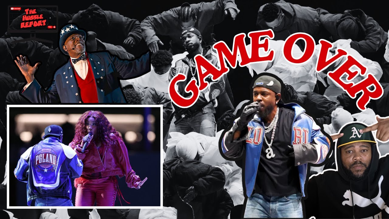 KENDRICK LAMAR’S HALFTIME SHOW "GAME OVER" | THE HUSSLE REPORT - YouTube