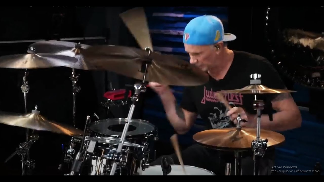 Chad Smith breaking a stick while playing 30 sec to Mars | Absolutely ...