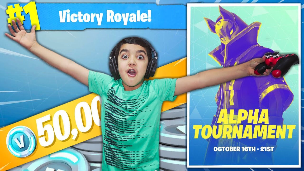 MY 6 YEAR OLD LITTLE BROTHER JOINS THE NEW FORTNITE TOURNAMENT ...