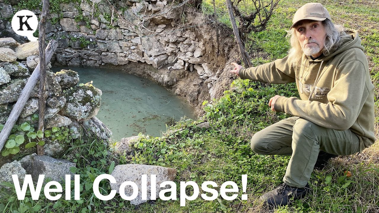 Our well wall partly collapsed in the heavy rain - first aid and how we ...