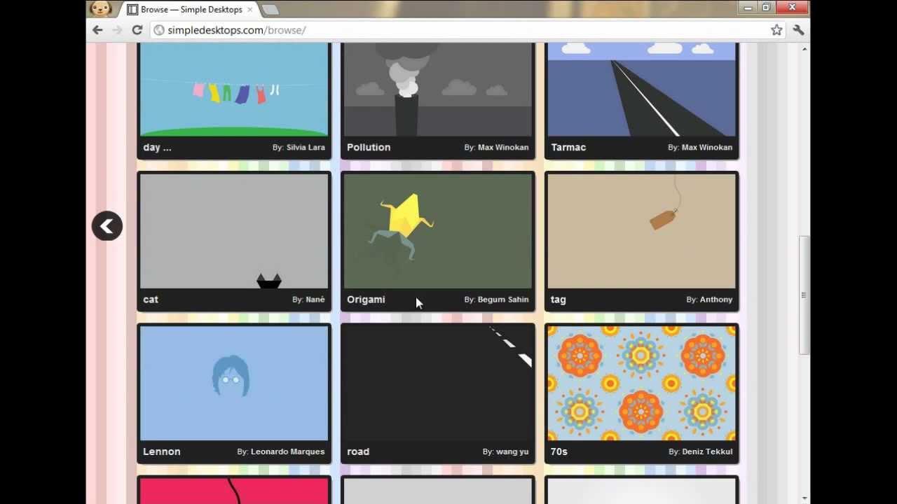 The Guide: Web Review - Simple Desktops - YouTube