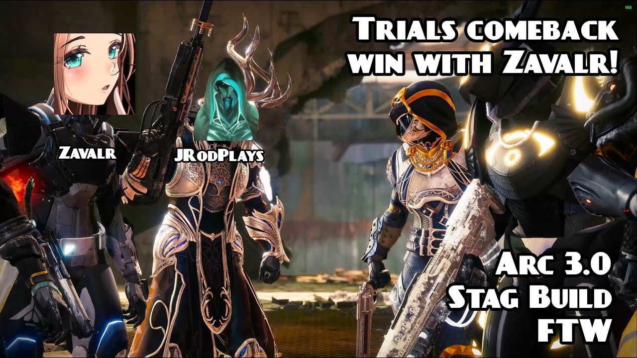Trials of Osiris comeback win with Zavalr! - Arc 3.0 The Stag Warlock ...