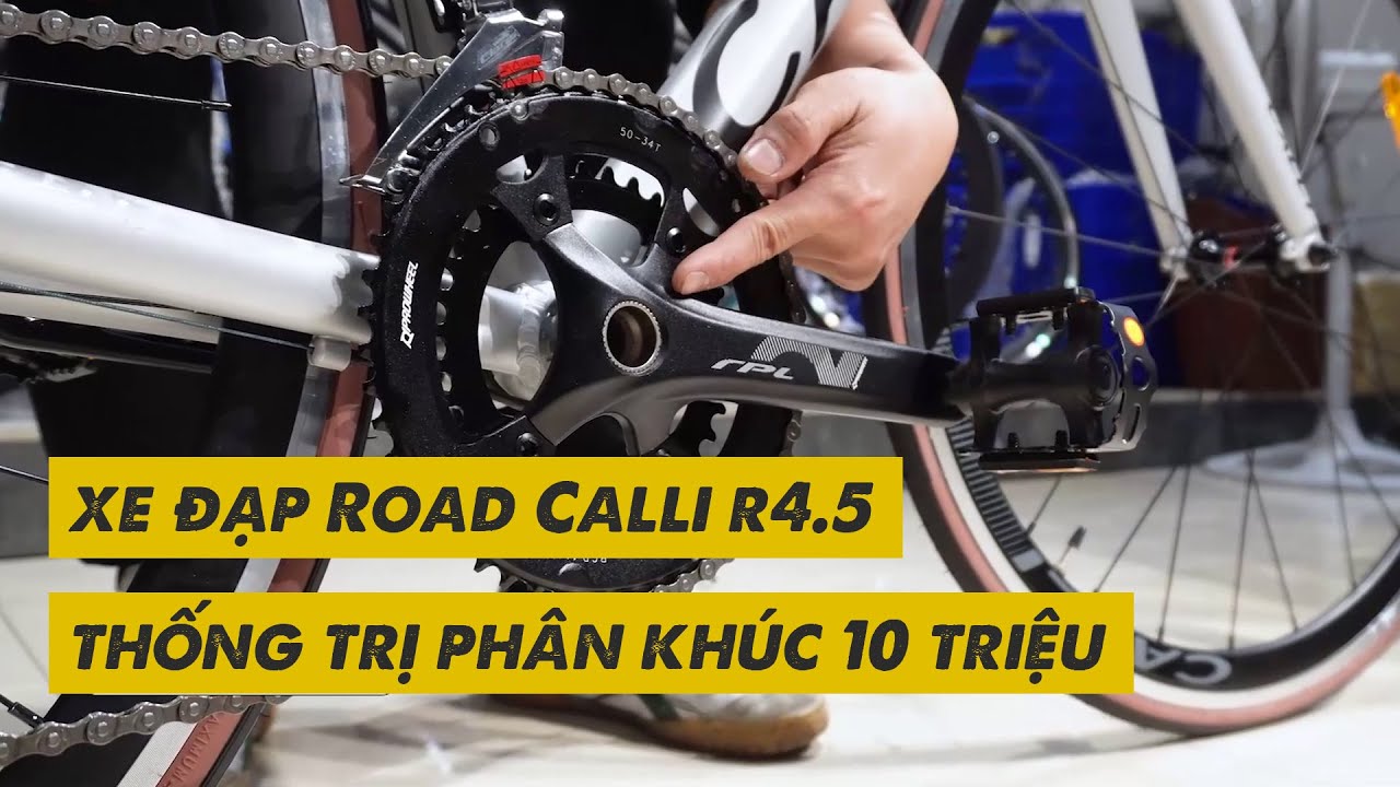 Xe đạp road Calli R4.5 hợp lý trong phân khúc 10 triệu - YouTube