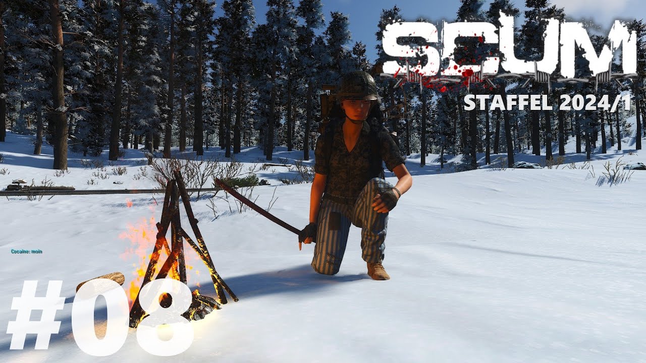 SCUM - Steffi sucht eine SCAR im Knast #08 #staffel 2024/1 - YouTube