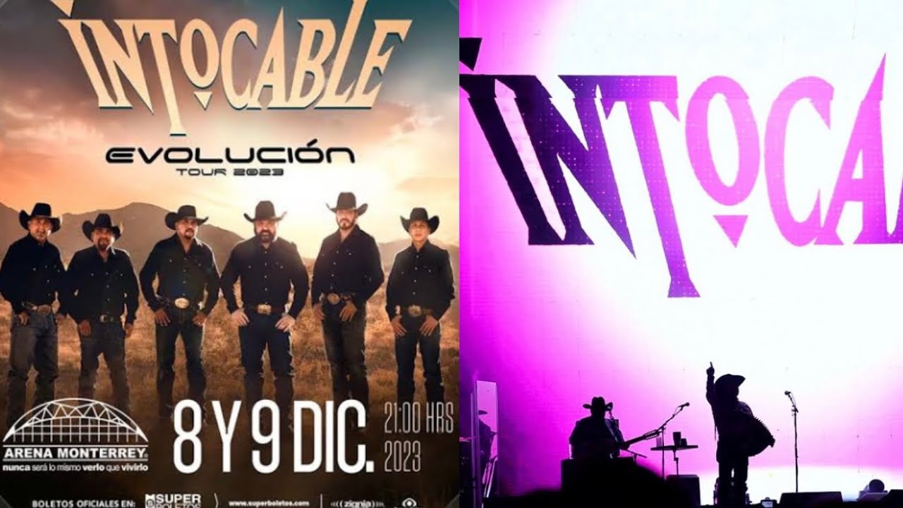 Intocable - Evolución Tour 2023 - En Vivo en la Arena Monterrey - YouTube