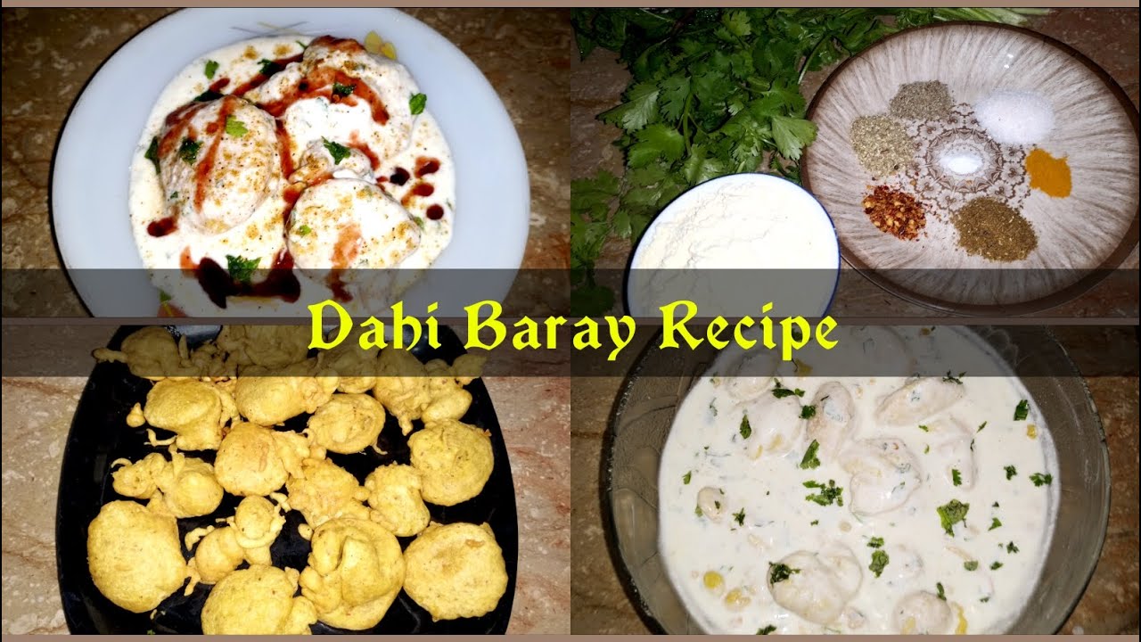 Dahi Baray/Dahi Bhalla Recipe || How To Make Dahi Baray || step by step ...