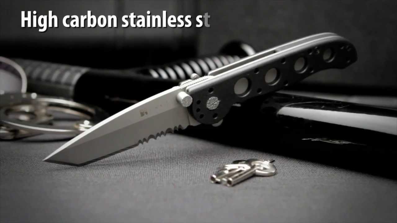 CRKT M16 12Z Knife Designed by Kit Carson - YouTube