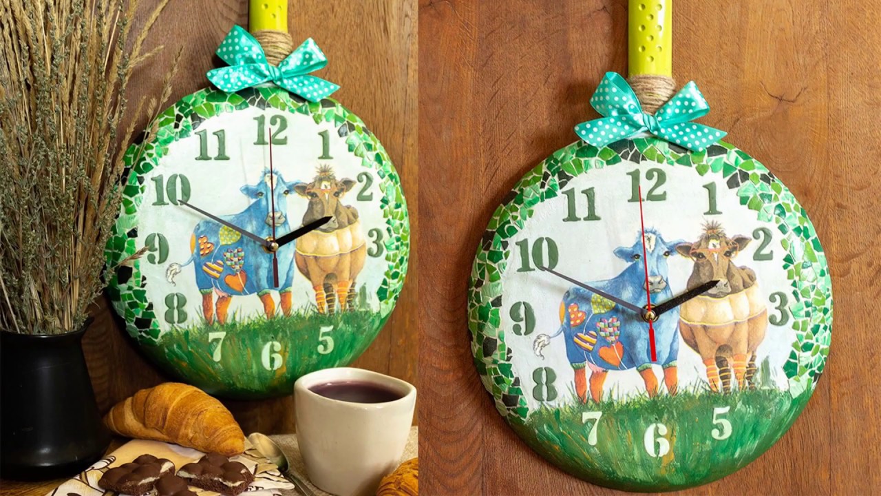 Decoupage tutorial 72 How to decoupage on metal fry pan and change it ...