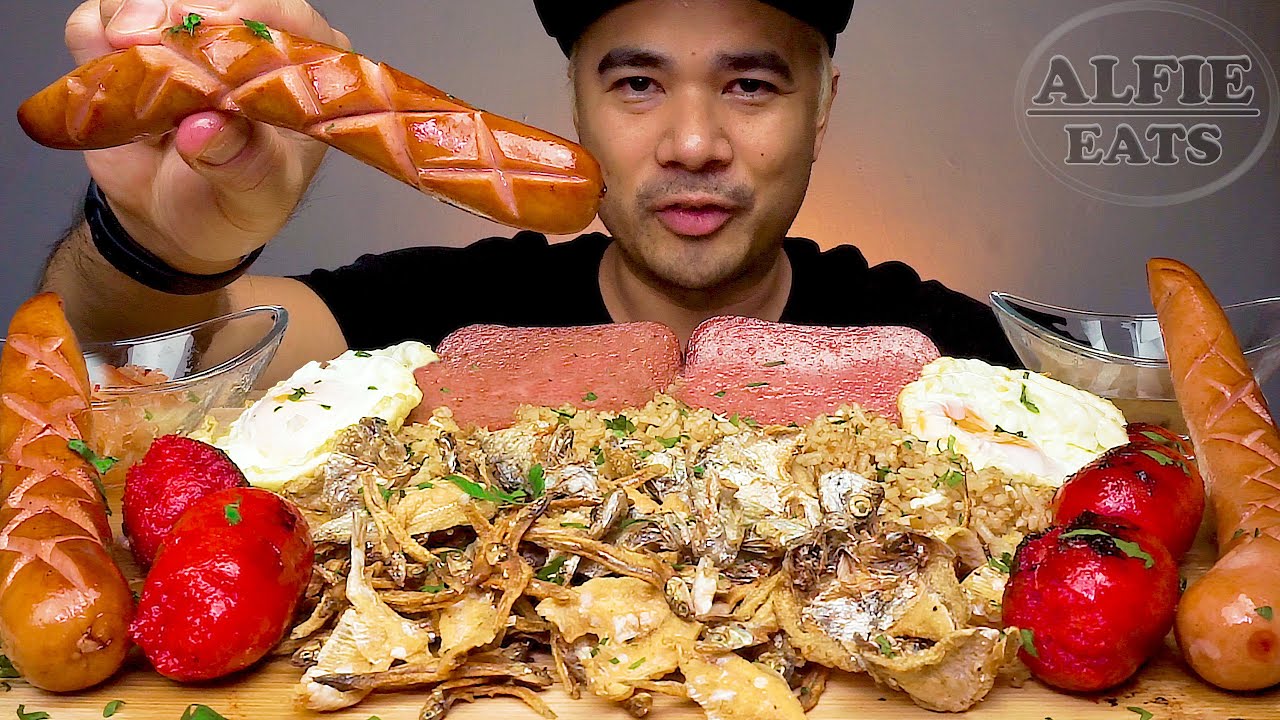 FILIPINO BREAKFAST | HOTDOG | CRISPY DRIED FISH | SPAM | LONGANISA ...