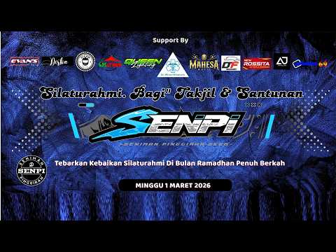 LIVE SENPI berbagi takjil dan Santunan