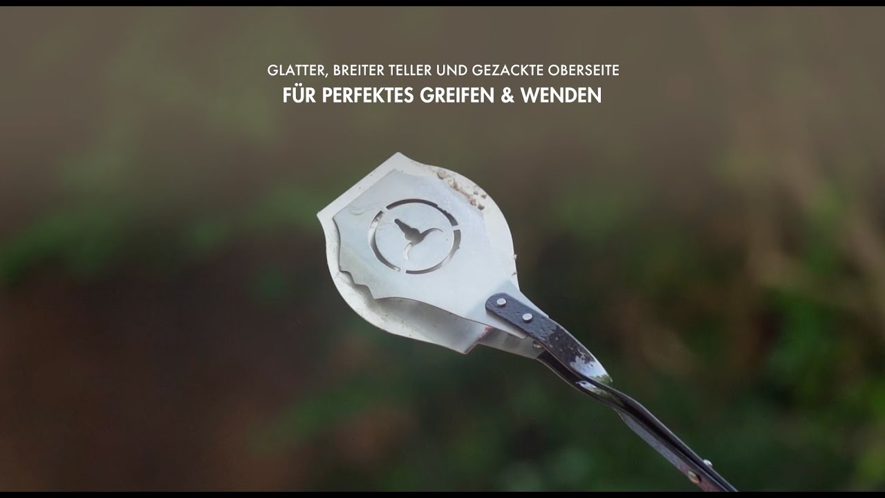 BurgerZange - DIE V-TONG GRILLZANGE FÜR BURGERFANS - MOESTA-BBQ - YouTube