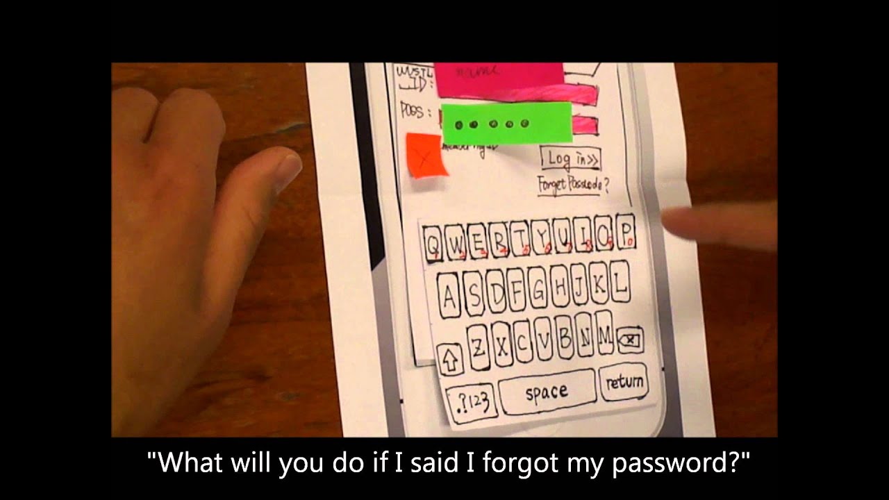 CSE 556 - HCI Paper Prototype - Leaving Page Popup - YouTube