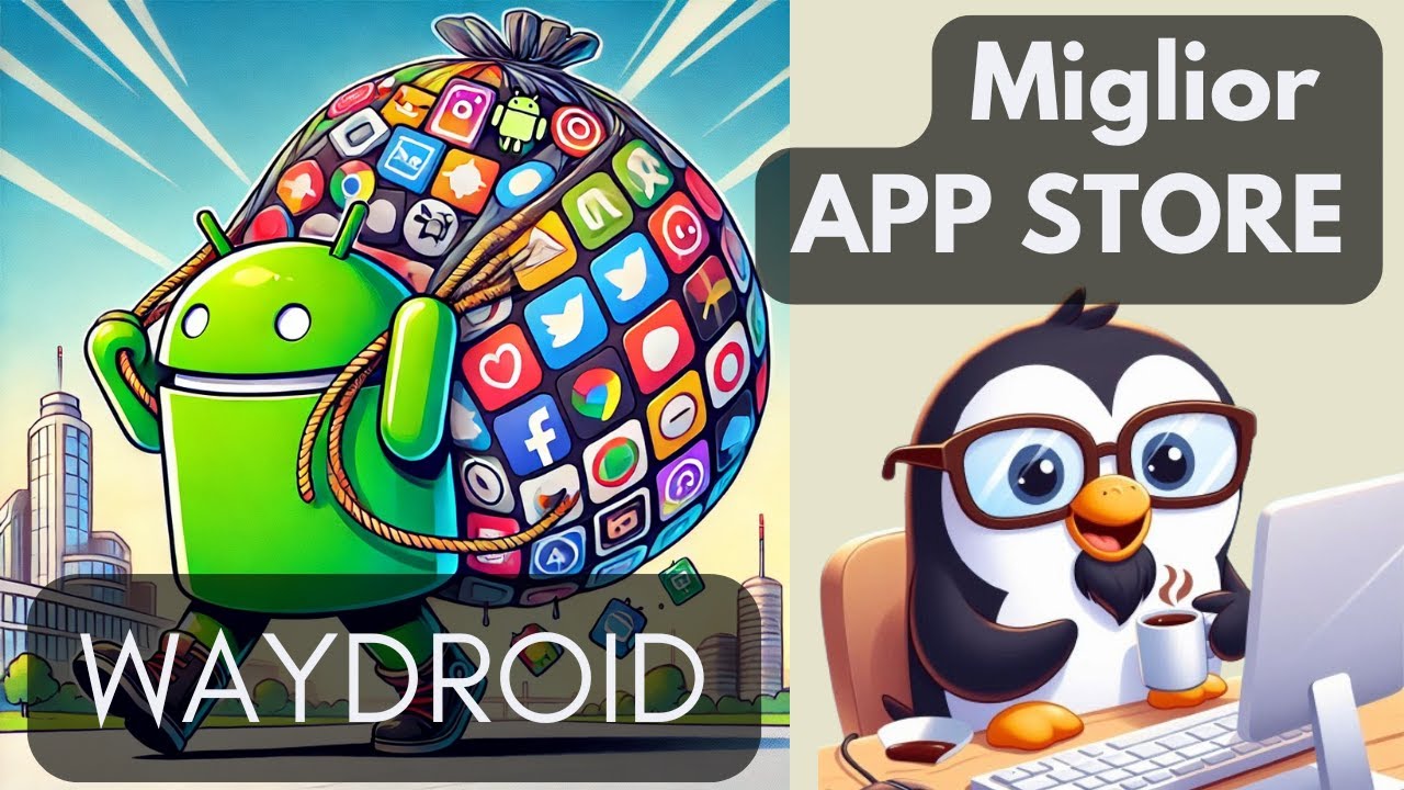 🛒 Miglior APP Store per WAYDROID - YouTube