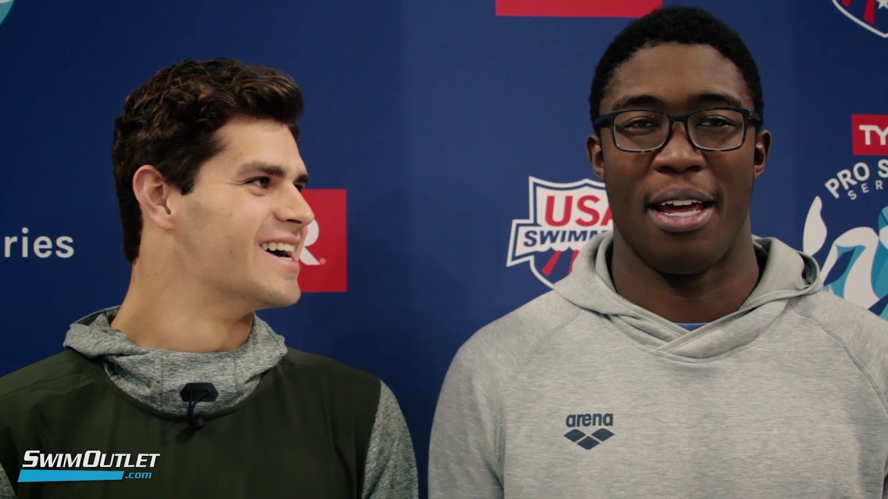 Michael Andrew, Reece Whitley Bromance? Gold Medal Minute presented by ...