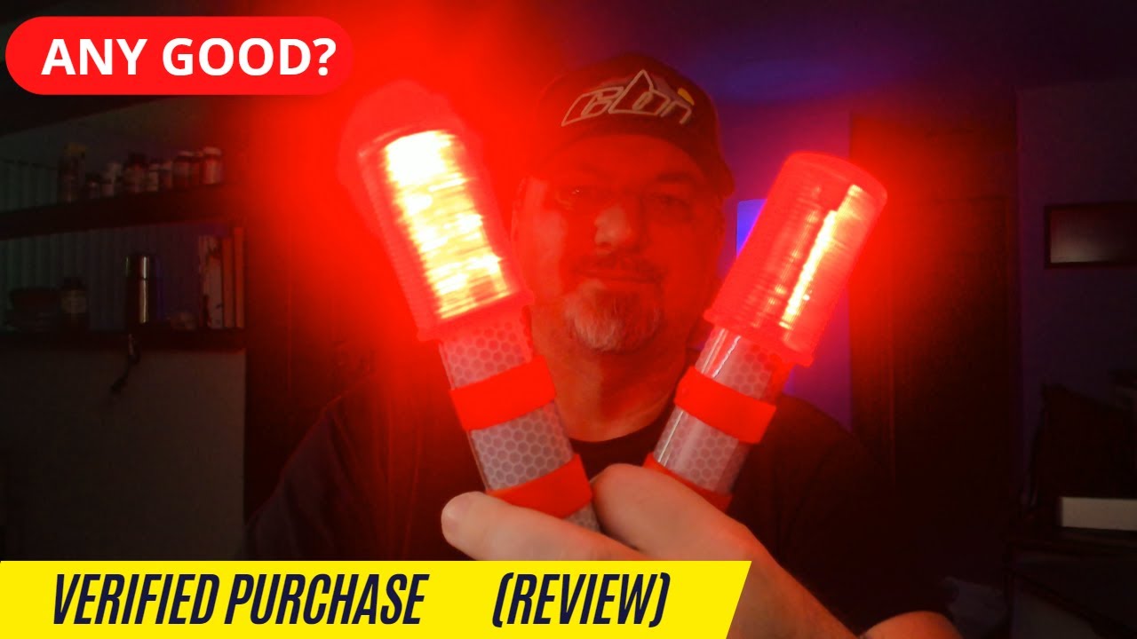 Magnatek Smart LED Road Flares (Review) - YouTube