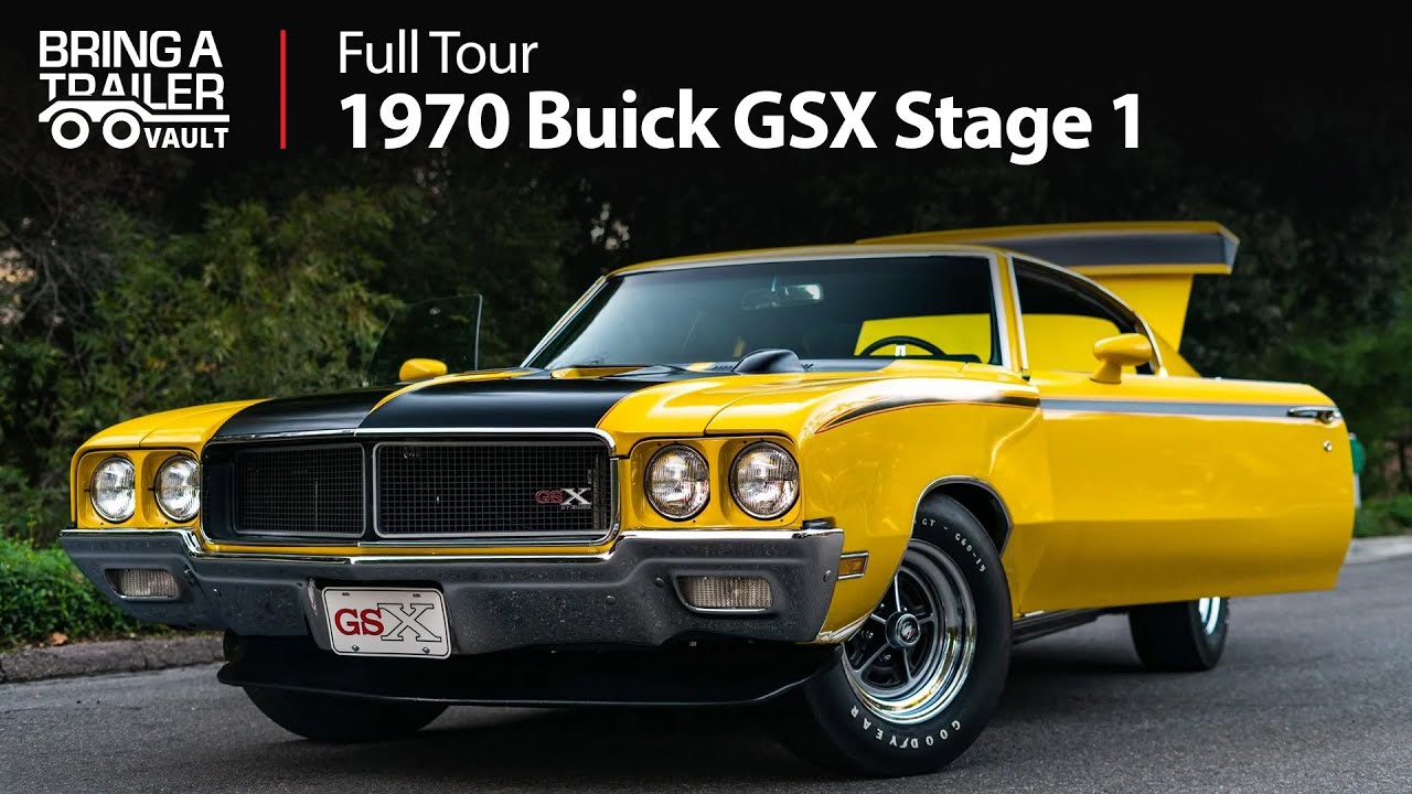 1970 Buick GSX Stage 1 Full Tour | Bring a Trailer - YouTube