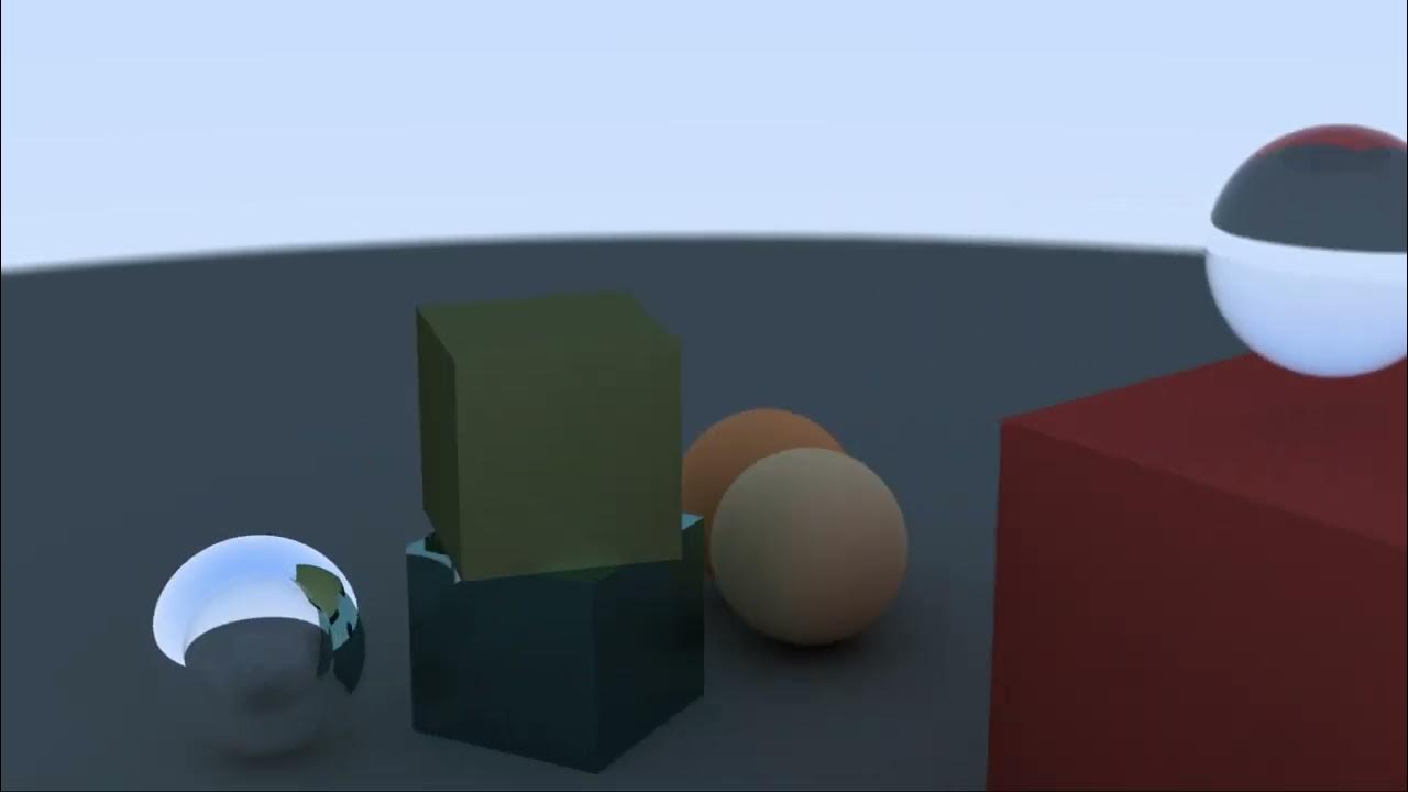 Rotate spheres and cubes - YouTube