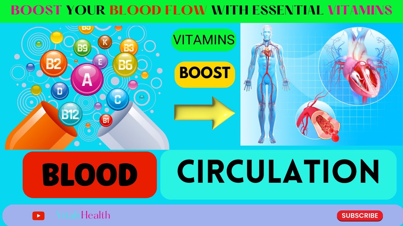 "Boost Your Blood Flow with These Essential Vitamins: The Natural ...